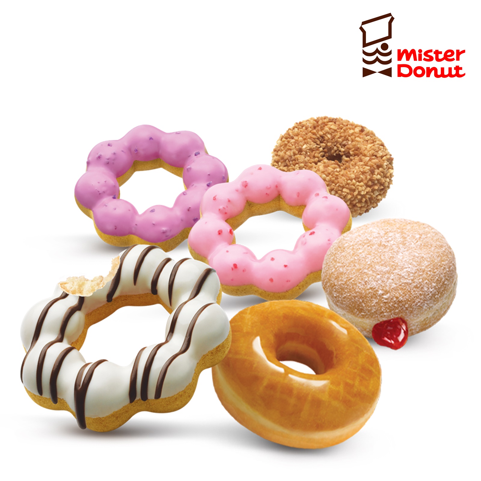 สิทธิพิเศษลูกค้าเอไอเอส - Mister Donut